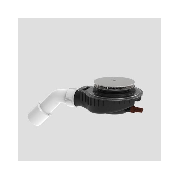 SANIT Duschablauf 824 waagerecht, Höhe 60 mm, inkl. Kriechwasseransch ...